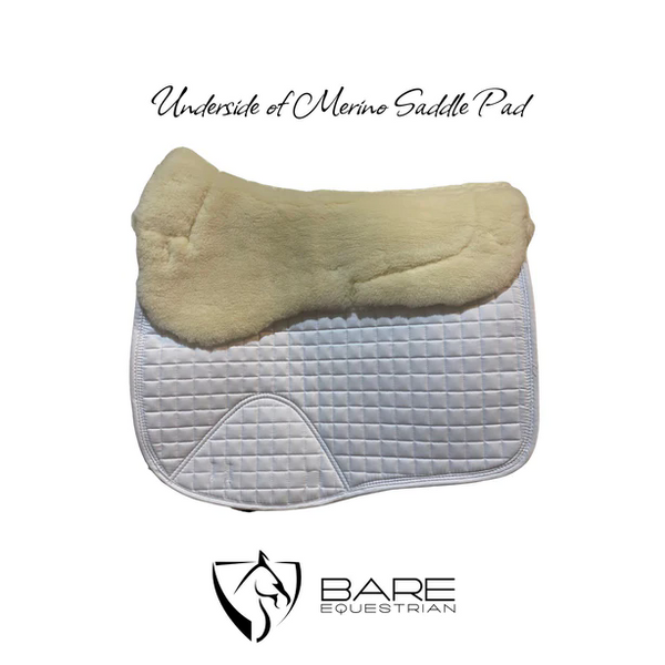Deluxe Merino Saddle Pad - Bare Equestrian - Gone RIDING