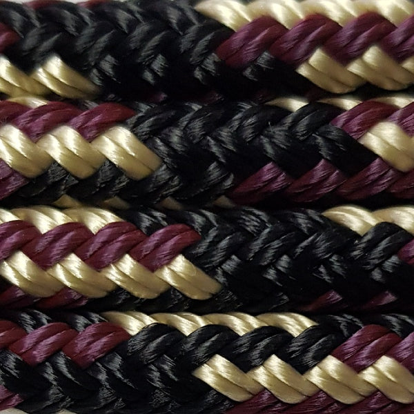 Nungar Knots Rope Headstall 8mm Width - Exclusive Colours - Gone RIDING