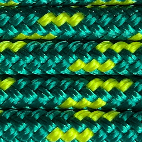 Nungar Knots Headstall - 8mm Yachting Rope, PATTERN COLOURS - Gone RIDING