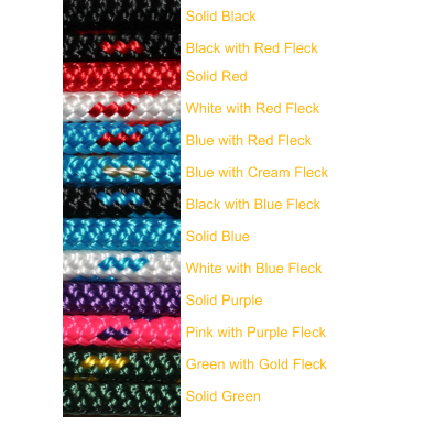 Nungar Knots Round Reins 12mm x 3m with S/S Clips, Continuous - Gone RIDING