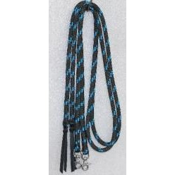 Nungar Knots Split Reins 12mm Rope 2M with Stainless Steel Clips - Gone RIDING